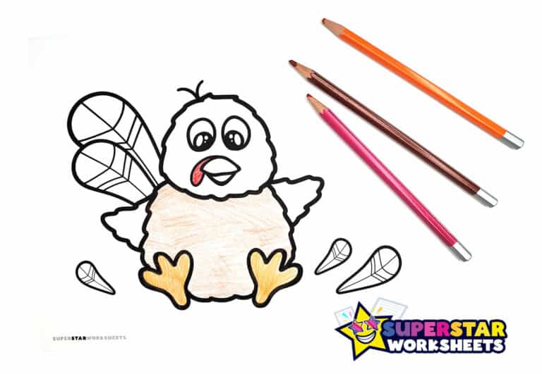 Turkey Coloring Pages (Free Printables) - Superstar Worksheets