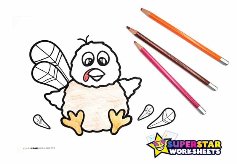 Turkey Coloring Pages (Free Printables) - Superstar Worksheets