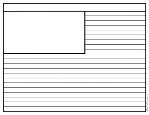 Blank Notebooking Pages - Superstar Worksheets