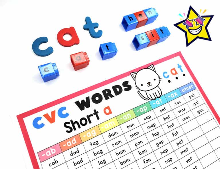 CVC Words - Superstar Worksheets