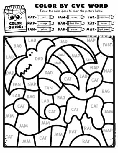 CVC Worksheets - Superstar Worksheets