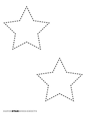 Star Template (Free Printables) - Superstar Worksheets