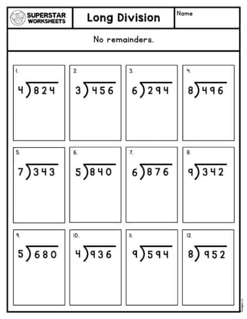 4th Grade Worksheets - Superstar Worksheets