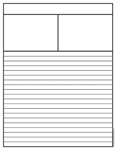 Blank Notebooking Pages - Superstar Worksheets