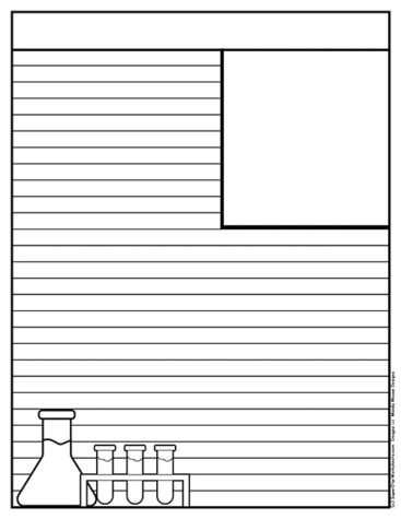 Blank Notebooking Pages - Superstar Worksheets