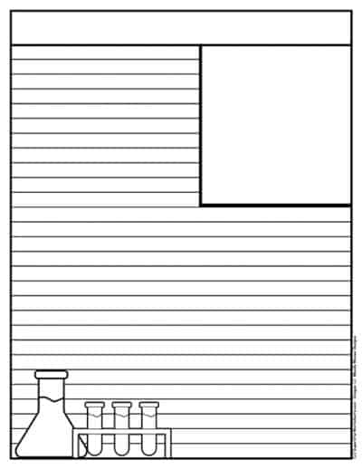 Blank Notebooking Pages - Superstar Worksheets
