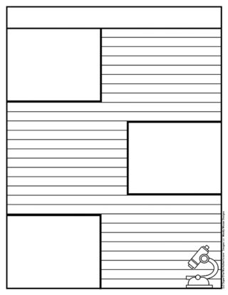 Blank Notebooking Pages - Superstar Worksheets