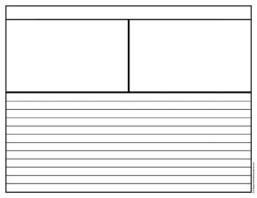 Blank Notebooking Pages - Superstar Worksheets