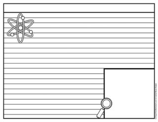 Blank Notebooking Pages - Superstar Worksheets