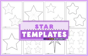 Star Template - Superstar Worksheets