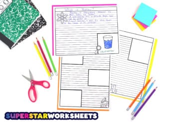 Blank Notebooking Pages - Superstar Worksheets