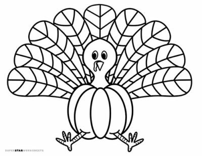 Turkey Coloring Pages (Free Printables) - Superstar Worksheets