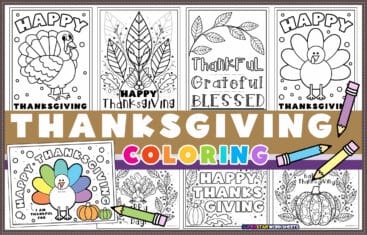 Thanksgiving Coloring Pages (Free Printables) - Superstar Worksheets