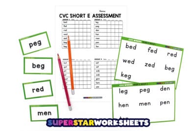 Phonics Assessment - Superstar Worksheets