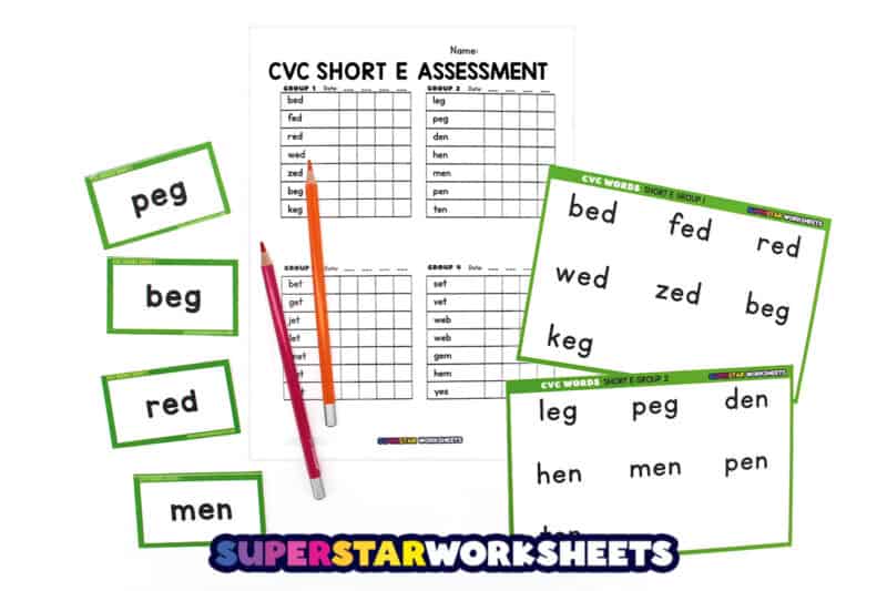 Phonics Assessment (Free Printables) - Superstar Worksheets
