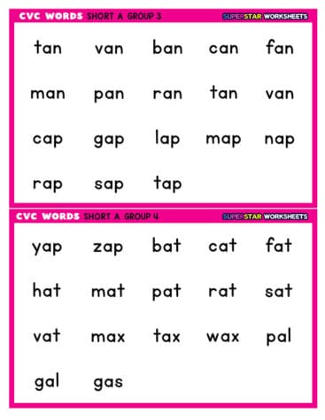 Phonics Assessment - Superstar Worksheets