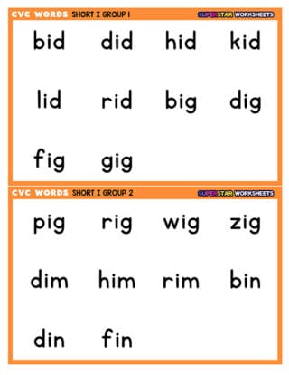 Phonics Assessment (Free Printables) - Superstar Worksheets