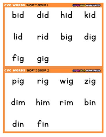 Phonics Assessment - Superstar Worksheets