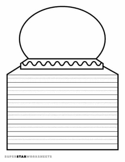 Snow Globe Templates (Free Printables) - Superstar Worksheets