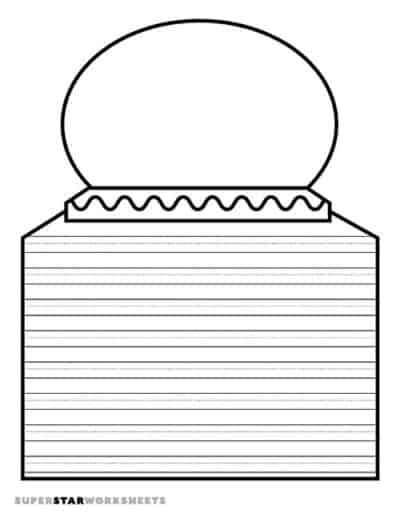 Snow Globe Templates (Free Printables) - Superstar Worksheets