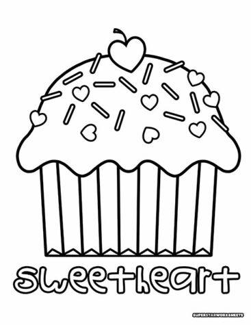 Valentine's Day Coloring Pages (Free Printables) - Superstar Worksheets