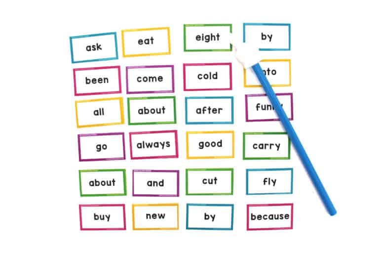 Sight Word Games - Superstar Worksheets