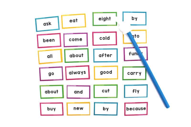 Sight Word Games - Superstar Worksheets