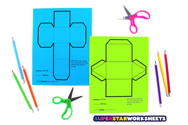Shape Template (Free Printables) - Superstar Worksheets