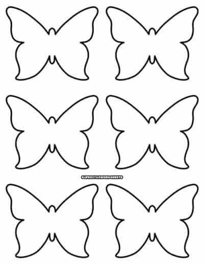 Preschool Butterfly Craft - Superstar Worksheets