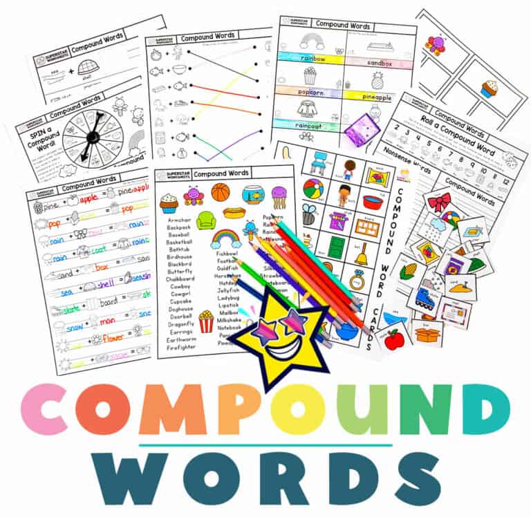 Compound Words Worksheets - Superstar Worksheets