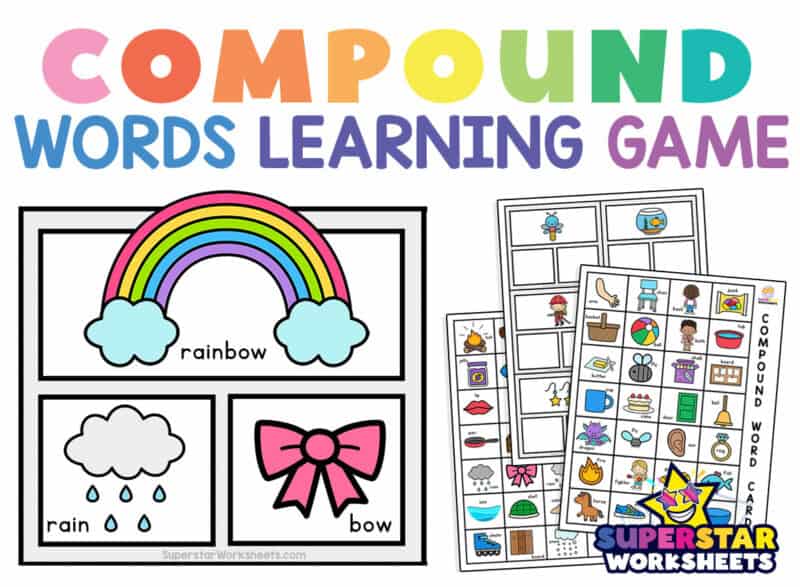 Compound Words Worksheets - Superstar Worksheets