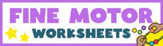 Fine Motor Skills Worksheets - Superstar Worksheets