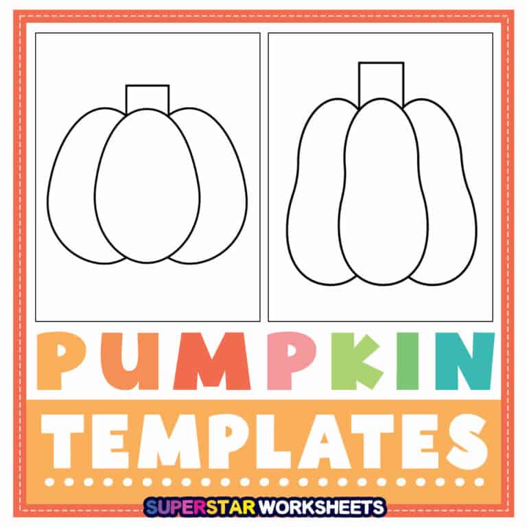 Fall Templates - Superstar Worksheets