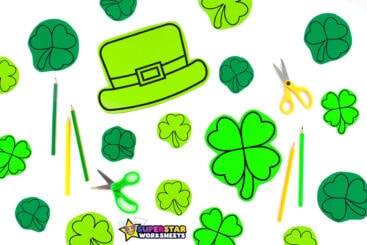 Shamrock Templates (Free Printables) - Superstar Worksheets