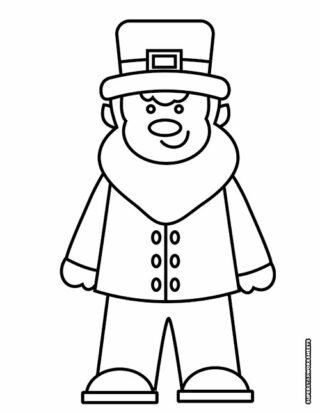 St. Patrick's Day Coloring Pages (Free Printables) - Superstar Worksheets