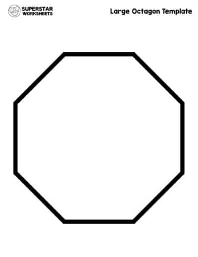 Shape Template (Free Printables) - Superstar Worksheets