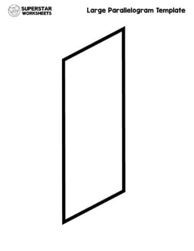 Shape Template (Free Printables) - Superstar Worksheets