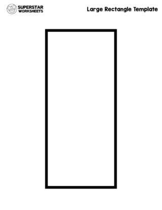 Shape Template (Free Printables) - Superstar Worksheets