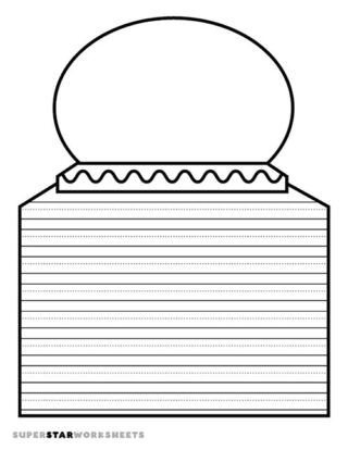 Winter Templates (Free Printables) - Superstar Worksheets