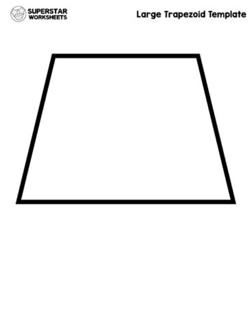 Shape Template (Free Printables) - Superstar Worksheets