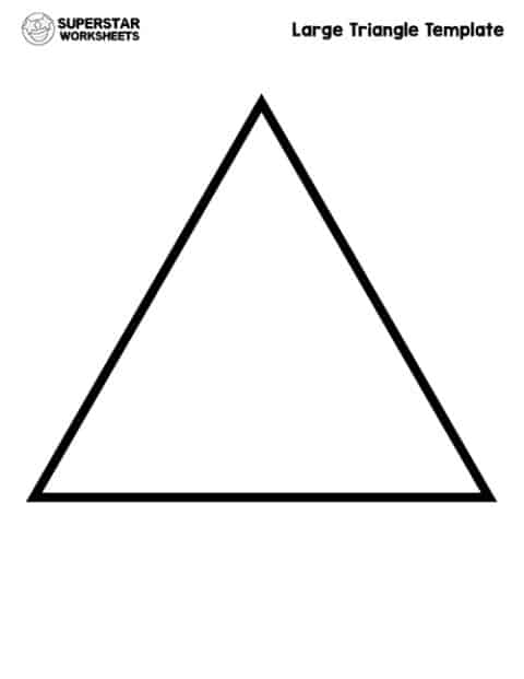 Shape Template (Free Printables) - Superstar Worksheets