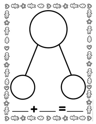 Number Bond Template (Free Printables) - Superstar Worksheets