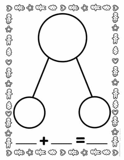 Number Bond Template (Free Printables) - Superstar Worksheets