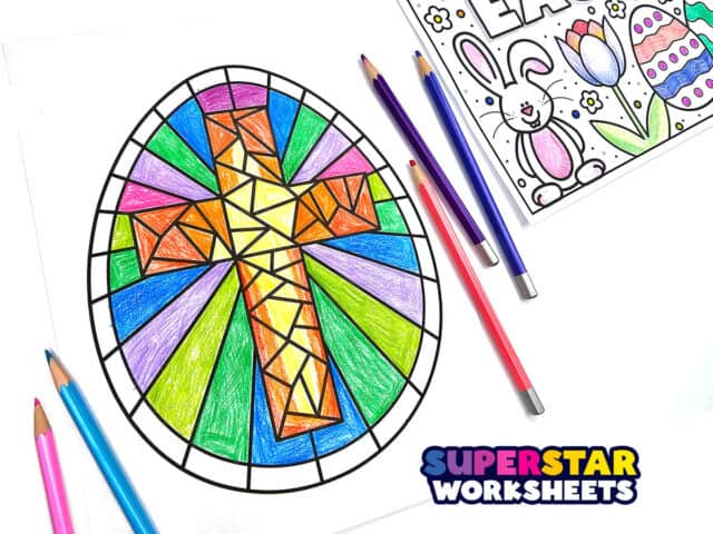 Easter Egg Coloring Pages (Free Printables) - Superstar Worksheets