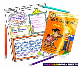 Book Report Templates (Free Printables) - Superstar Worksheets