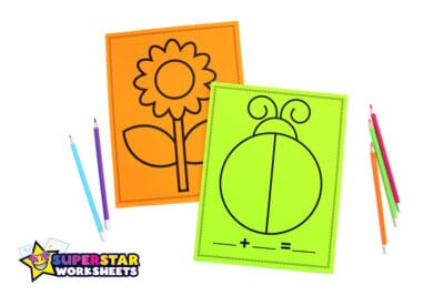 Number Bond Template (Free Printables) - Superstar Worksheets