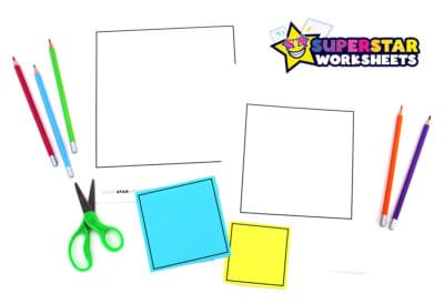 Square Template (Free Printables) - Superstar Worksheets