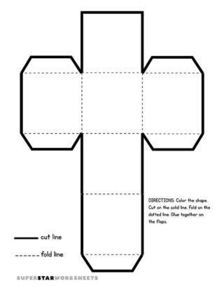 Square Template (Free Printables) - Superstar Worksheets