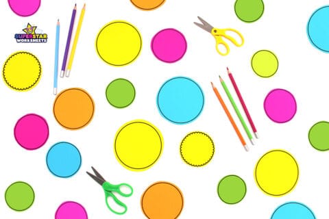 Circle Template (Free Printables) - Superstar Worksheets