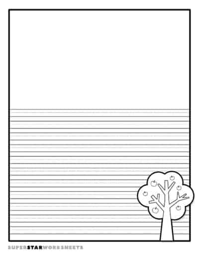 Apple Template (Free Printables) - Superstar Worksheets